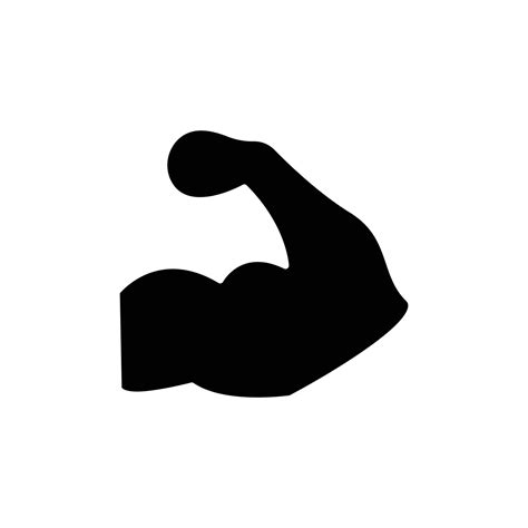 Biceps Curl Icon Solid Icon 25395291 Vector Art At Vecteezy