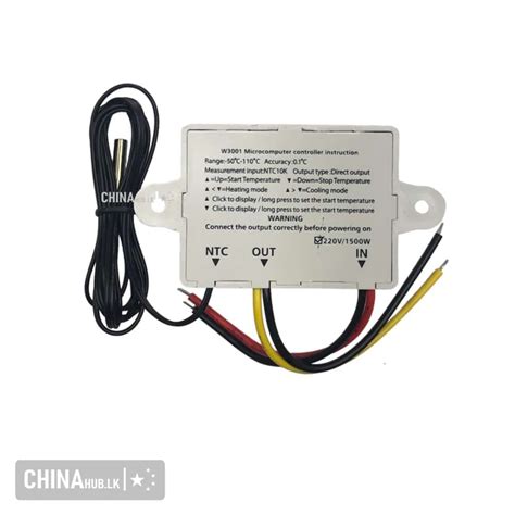 W3001 Digital Temperature Control Incubator Module Ac 230v Chinahublk