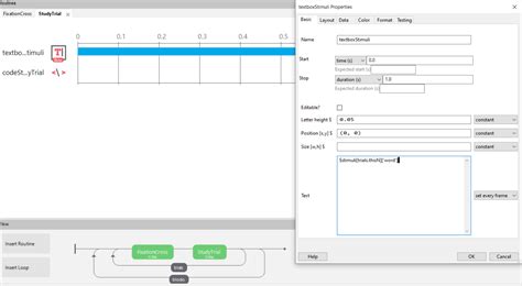 help with randomization coding psychopy