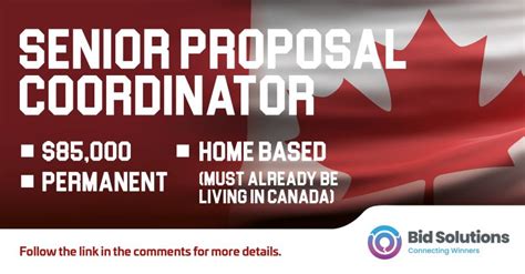 Bid Solutions Is Currently Recruiting For A Senior Proposal Coordinator