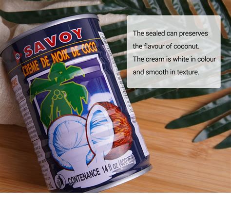 Savoy Coconut Cream 400ml Tandt Supermarket
