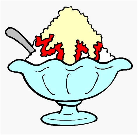 Ice Cream Sundae Bowl Clip Art