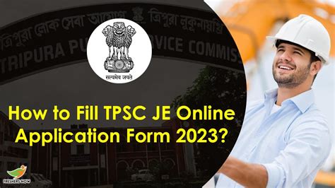 How To Fill Tpsc Je Online Application Form 2022 Step By Step