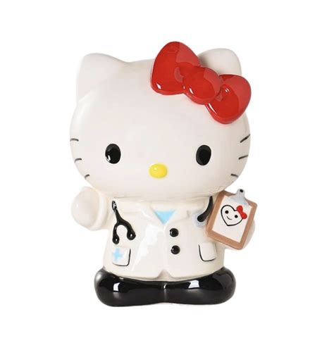 Hello Kitty Doctor Figurine By Blue Sky Clayworks