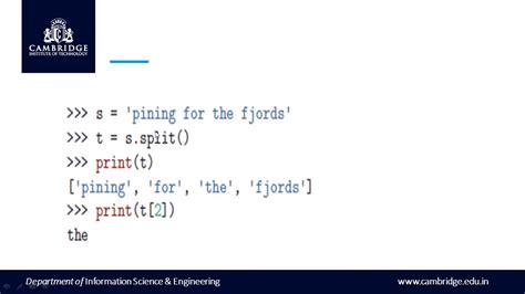 Vi Ise Pap Module3 Chapter8 Part3 Vtu Syllabus Citech Youtube
