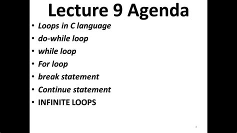 embedded systems 09 c programming 3 loops in c youtube