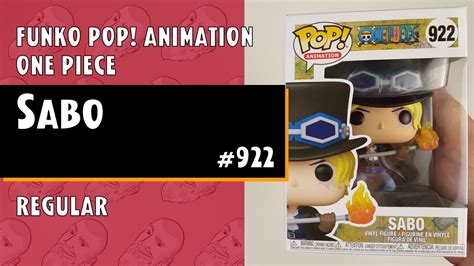 Funko Pop Animation One Piece Sabo Just One Pop Showcase YouTube