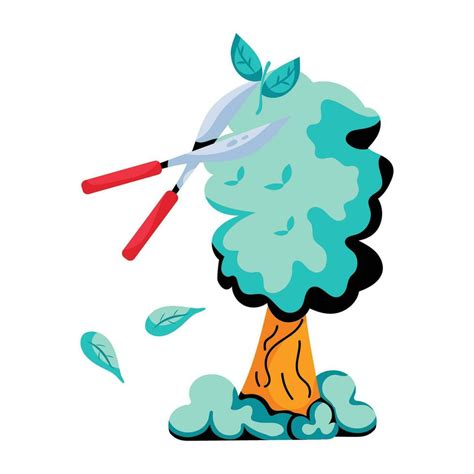 Trendy Tree Trimming 26287063 Vector Art At Vecteezy