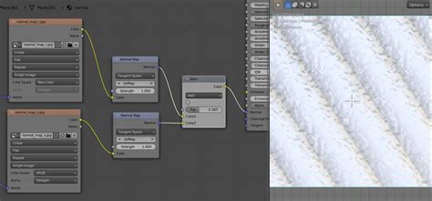 mixing maps in blender
