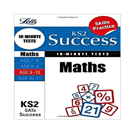 Letts Key Stage 2 Success Maths Age 9 10 10 Minute Tests Chopbox