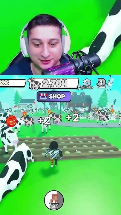 გადააგდე ძროხები Roblox Yeet A Cow 🤣 Youtube