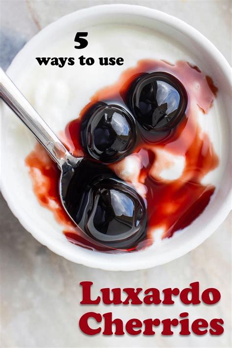 Cherry In Syrup Drinks With Cherries Luxardo Cherries Recipe Ideas