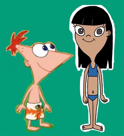 Phineas And Ginger From Phineas And Ferb By Jordanhuntermatter On