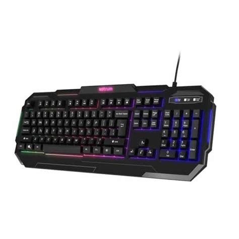 Astrum Gaming Rgb Led Keyboard Kg200 Black — Network Computer Wireless