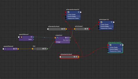 Solved Blending Arnold Shaders Using Projection Problem Autodesk Community