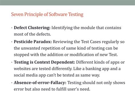 Fundamentals Of Software Quality Assurance And Testing Pptx