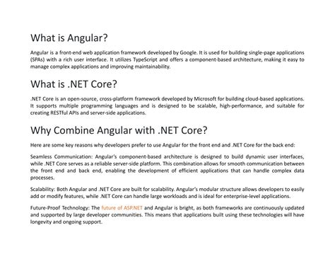 Ppt Creating A Full Stack Web App Using Angular And Net Core