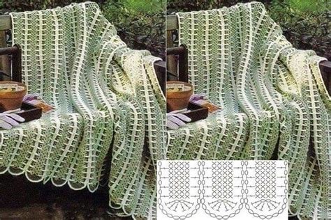 Узор для пледа крючком Интересный контент в группе Вяжем Вяжем Вяжем Вязание