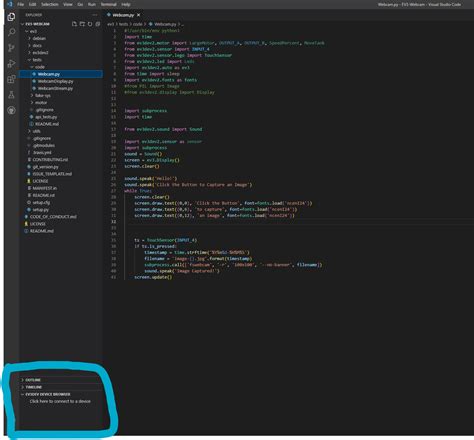 Github Cyancheetahlego Ev3 Webcam This Is The Lego Ev3 Robotics Project