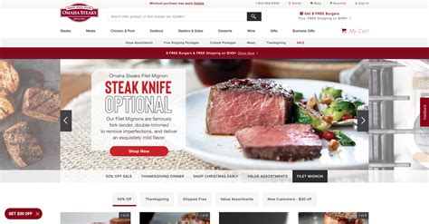 Omaha Steaks Sitewide Sale Inspiration