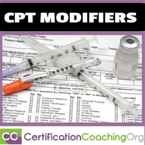 CPT Modifiers 2015 Updates List And Examples
