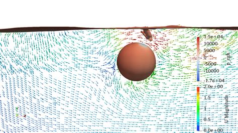 Plot Of Dynamic Pressure Distribution And Water Particle Velocity