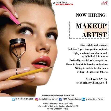 Jobs In Makeup Artist