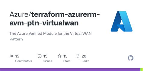 Github Azureterraform Azurerm Avm Ptn Virtualwan The Azure Verified Module For The Virtual