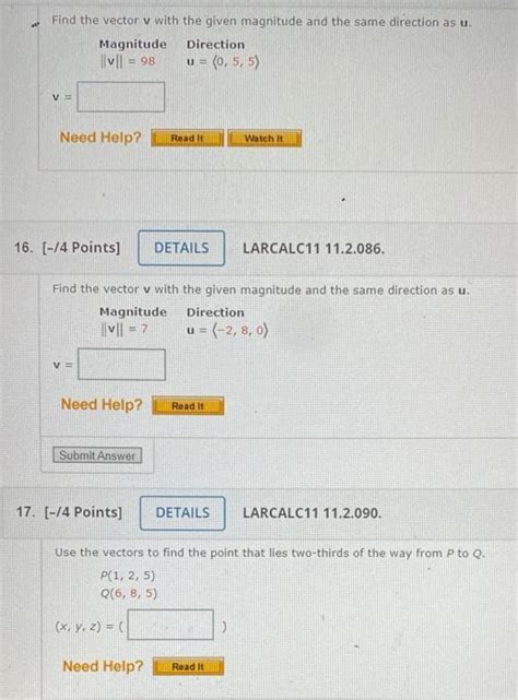 Solved Find The Component Form And Magnitude Of The Vector V Chegg
