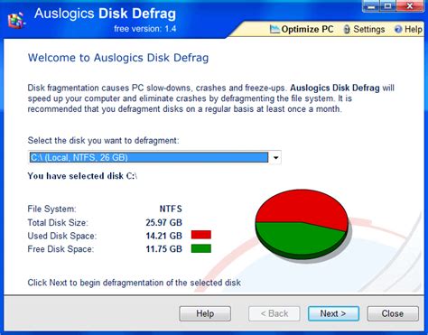Use Auslogics Disk Defrag To Defragment Your Windows Hard Drive Faster Simple Help