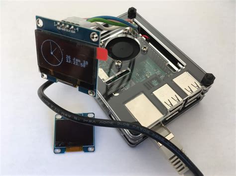 Diy Fais Le Toi Meme Mini écran Oled économique Sur Raspberry Pi Pour Affichage De Statut