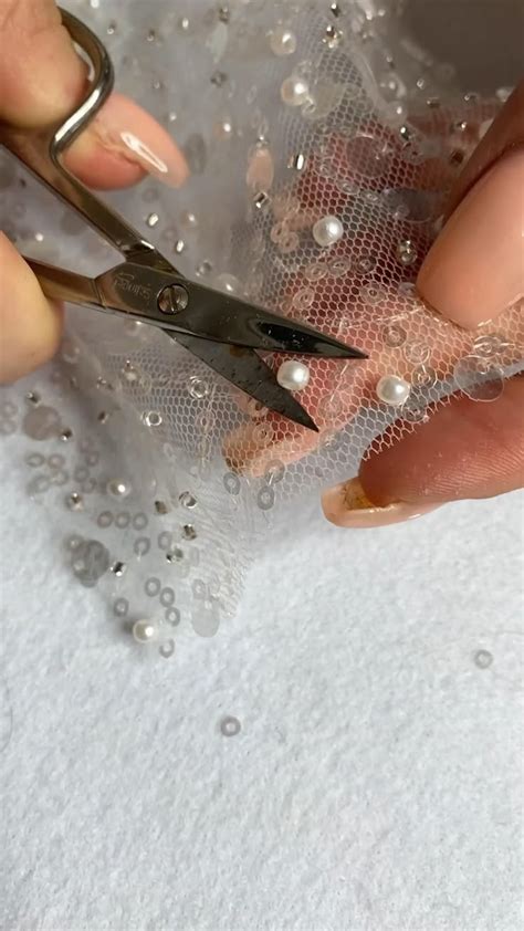 Beaded Fabrics This Is How You Sew SAFELY Beaded Sewing Pattern Sewinghacks Sewing