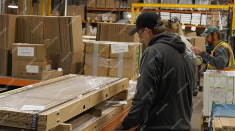 Premium Photo After Final Assembly The Panels Are Carefully Packaged