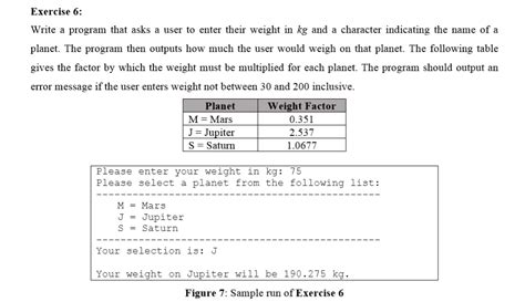 Solved Exercise 6 Write A Program That Asks A User To Enter