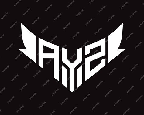 Premium Vector Ayz Letter Logo Design