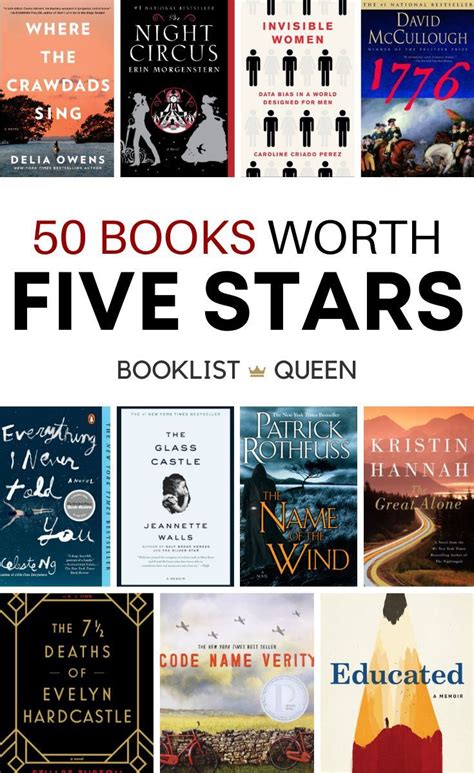 50 Incredible Five Star Books You Need To Read 5 Star Books To Read