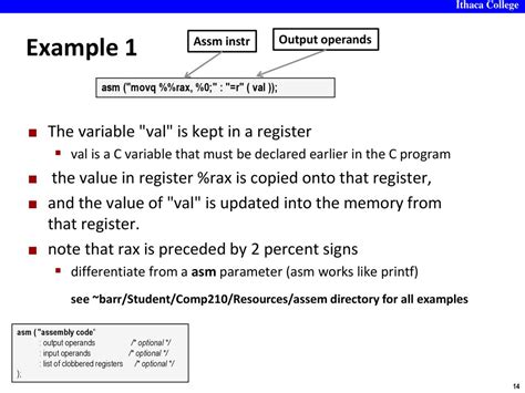 machine level programming xi inline assembly comp 21000 introduction