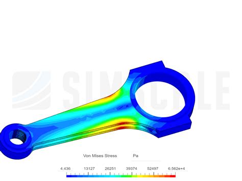 Tutorial 1 Connecting Rod Stress Analysis By Simsid Simscale