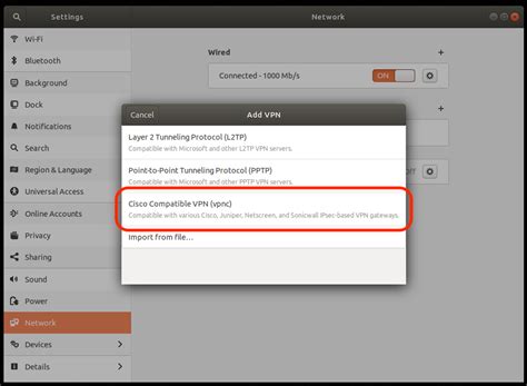 How To Connect To A Cisco Vpn In Ubuntu 18 04 Lts John Pili