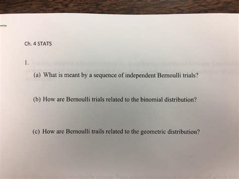 Solved Ch STATS A What Is Meant By A Sequence Of Chegg Com