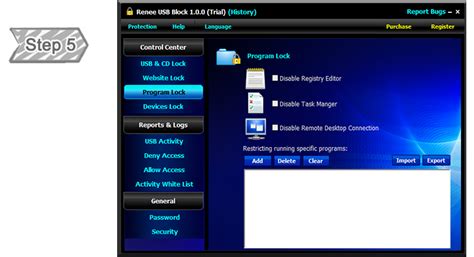 Program Lock Function Rene E Laboratory