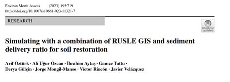 Hidrología Y Conservación Simulating With A Combination Of Rusle Gis