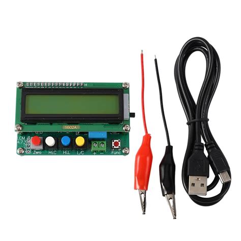Lc100 A Digital Lcd High Precision Inductance Capacitance L C Meter Capacitor Tester Frequency