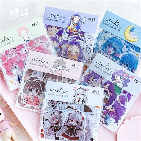 40 шт упак жизненную силу серия для девочек платье для девочек в стиле аниме в готическом