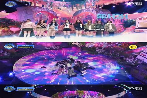 엠카 하츠투하츠 첫 음방 무대 ‘2025년 최고의 신인 향한 첫걸음