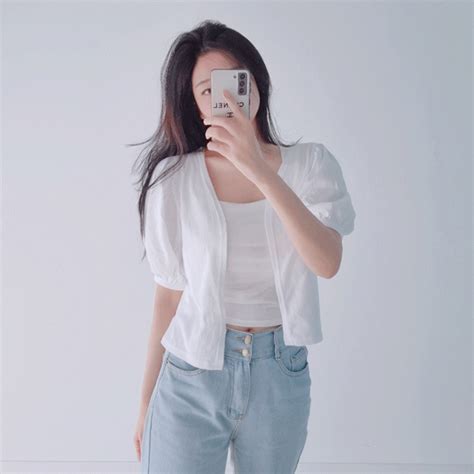 나날샵 여름 가디건 퍼프소매 볼레로 크롭 반팔 면 코튼 린넨 휴양지 여행 나시 끈나시 민소매 뷔스티에 원피스 레이어드 자켓 셔츠 사계절 빅사이즈 루즈핏 커버업 여름가디건