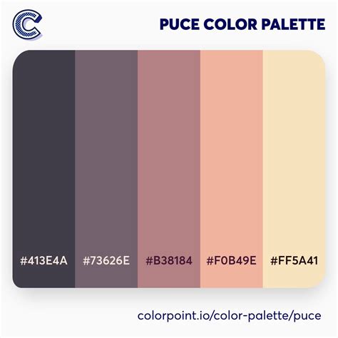 Puce Color Pantone