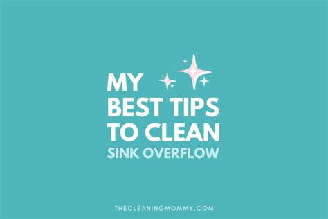 How To Clean Bathroom Sink Overflow Hole