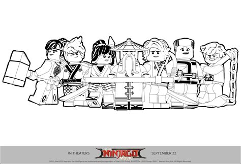 Ninjago Coloring Page 259277