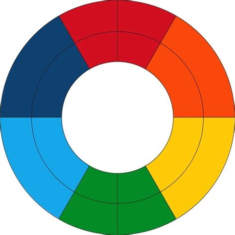 괴테의 컬러 휠 신선한 Svg Uidownload